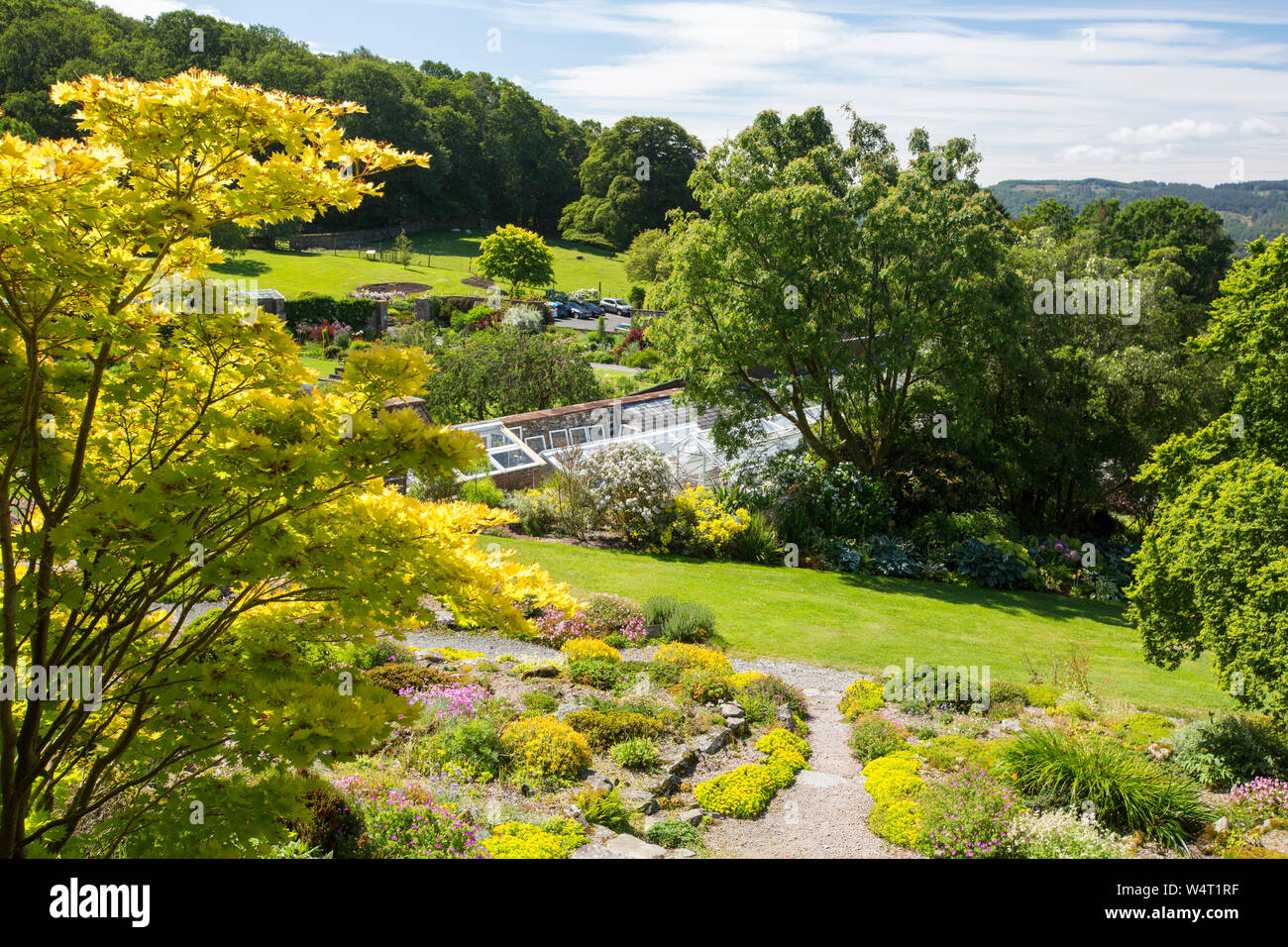 Holehird Gardens, Windermere, Cumbria, UK Stock Photo - Alamy