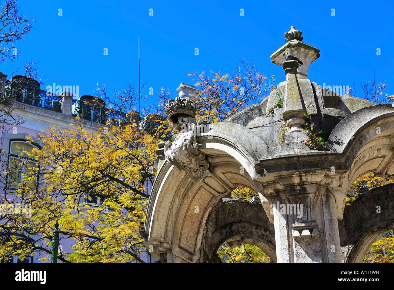 Lisbon largo do carmo hi-res stock photography and images - Alamy