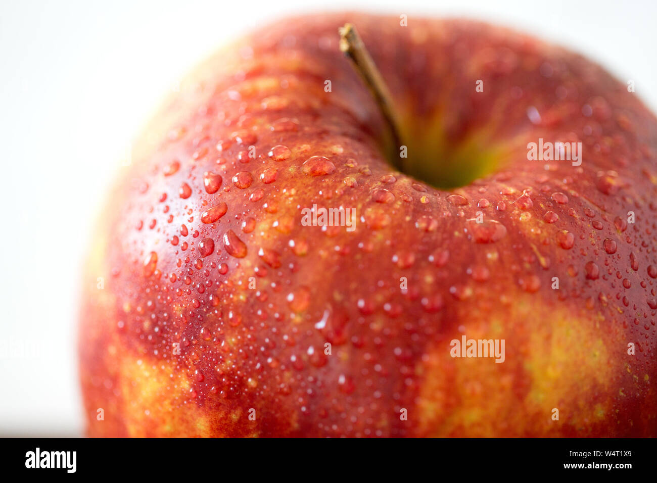 close up of ripe red apple Stock Photo - Alamy