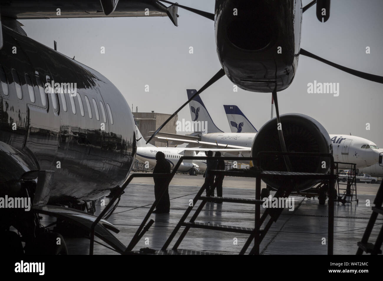 July 24, 2019, Tehran, Tehran, Iran: This photo shows technicians and ...