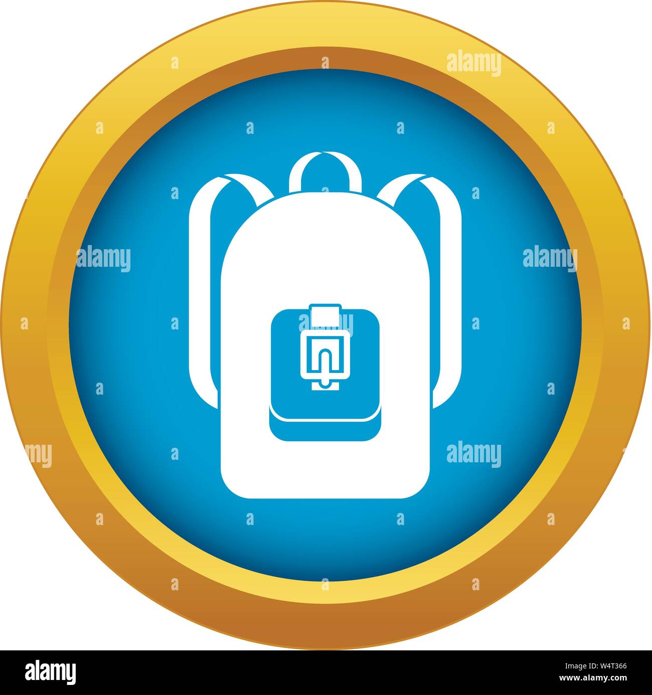 Teenager travel isolated back Stock Vector Images - Alamy