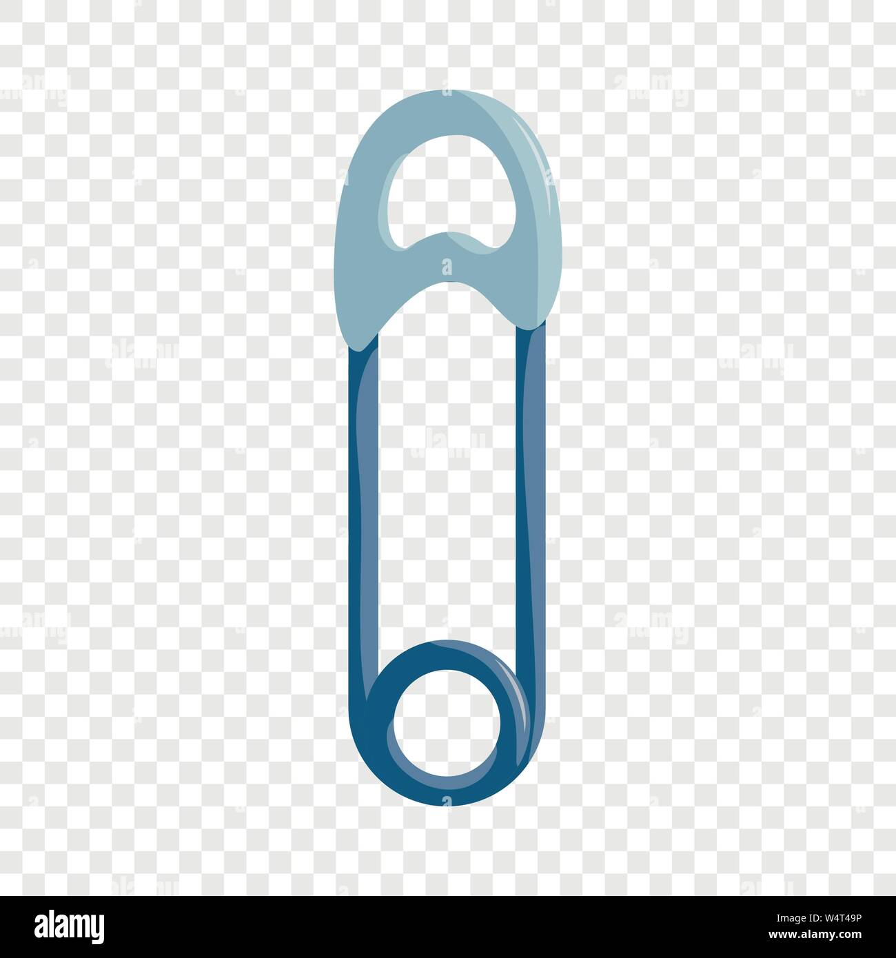 Safety pin icon, cartoon style Stock Vector Image & Art - Alamy