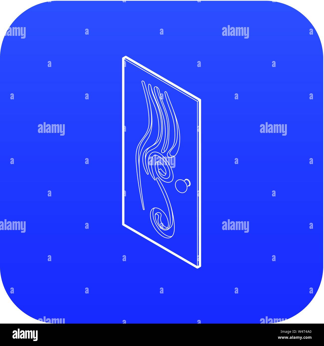 Decorated door traditional house Cut Out Stock Images & Pictures - Alamy