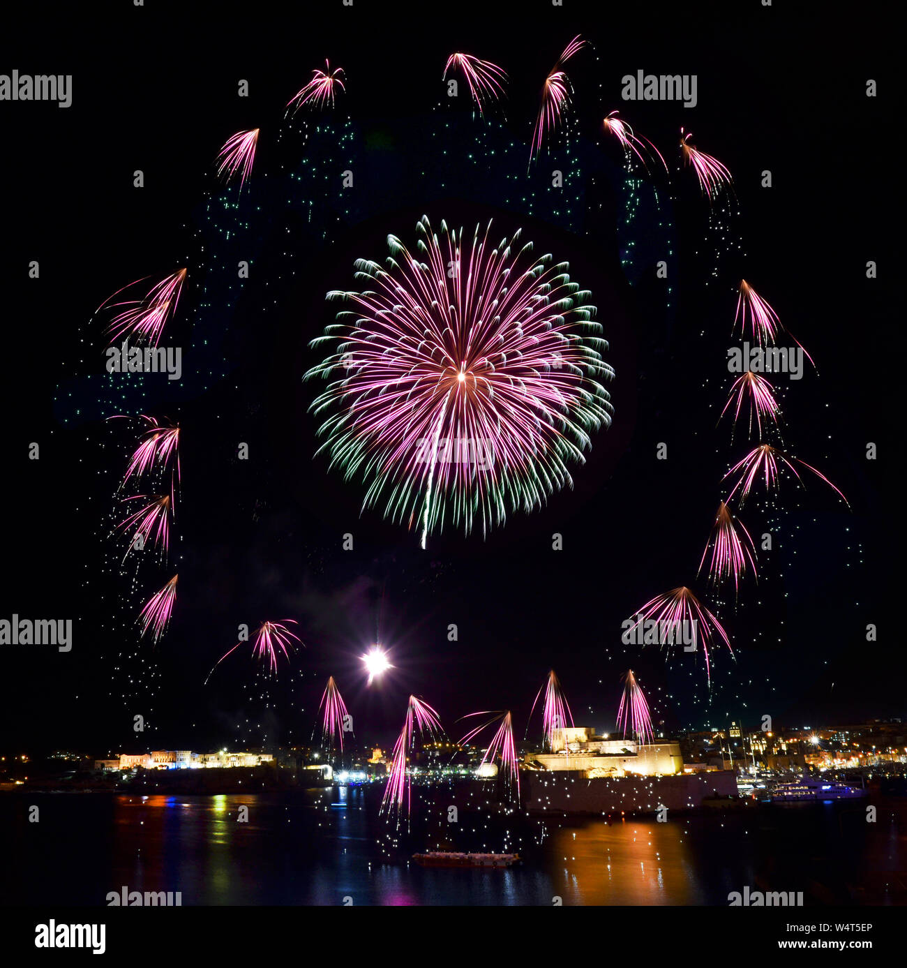 Maltese fireworks hi-res stock photography and images - Alamy