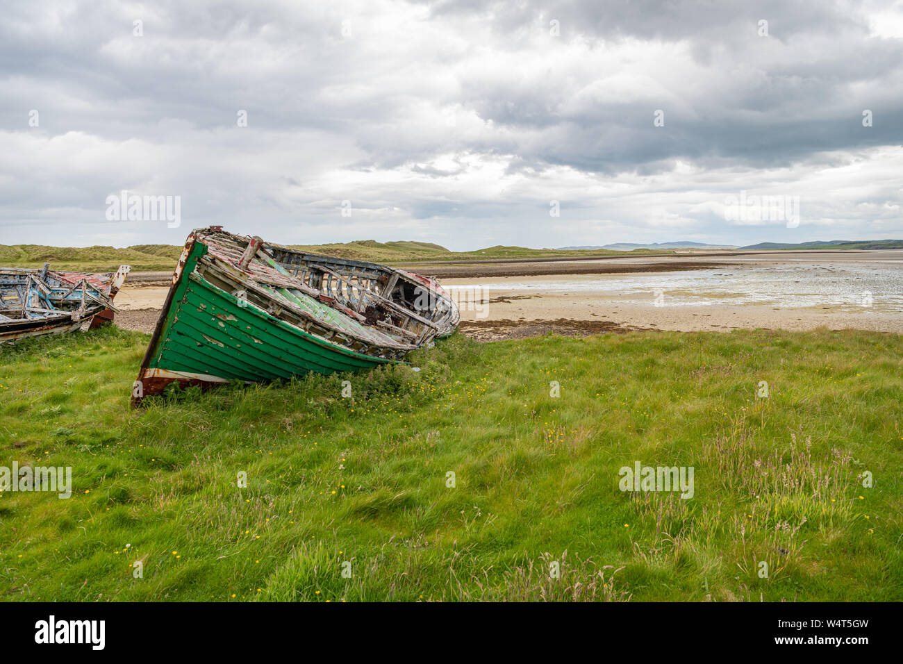 Abandoned Boats, Machaire Rabhartaigh - Magheroarty, Donegal, Ireland ...