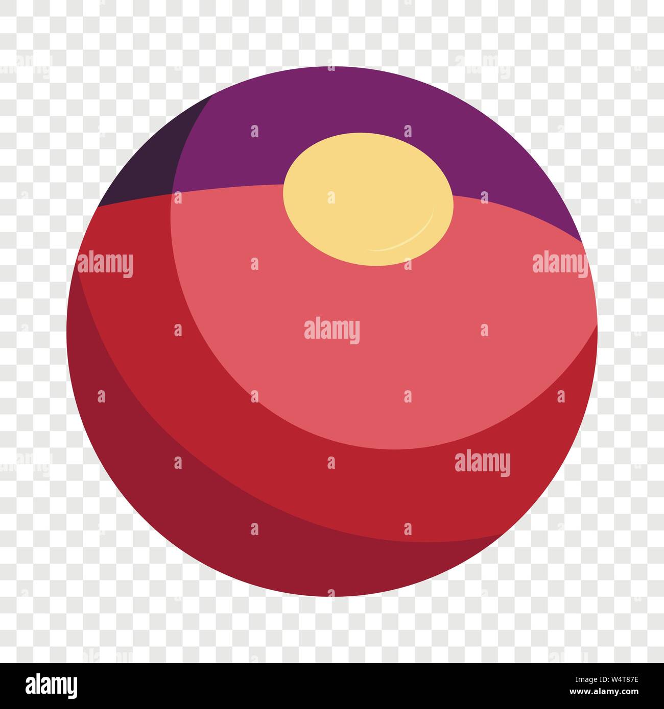 Ball toy icon, cartoon style Stock Vector Image & Art - Alamy