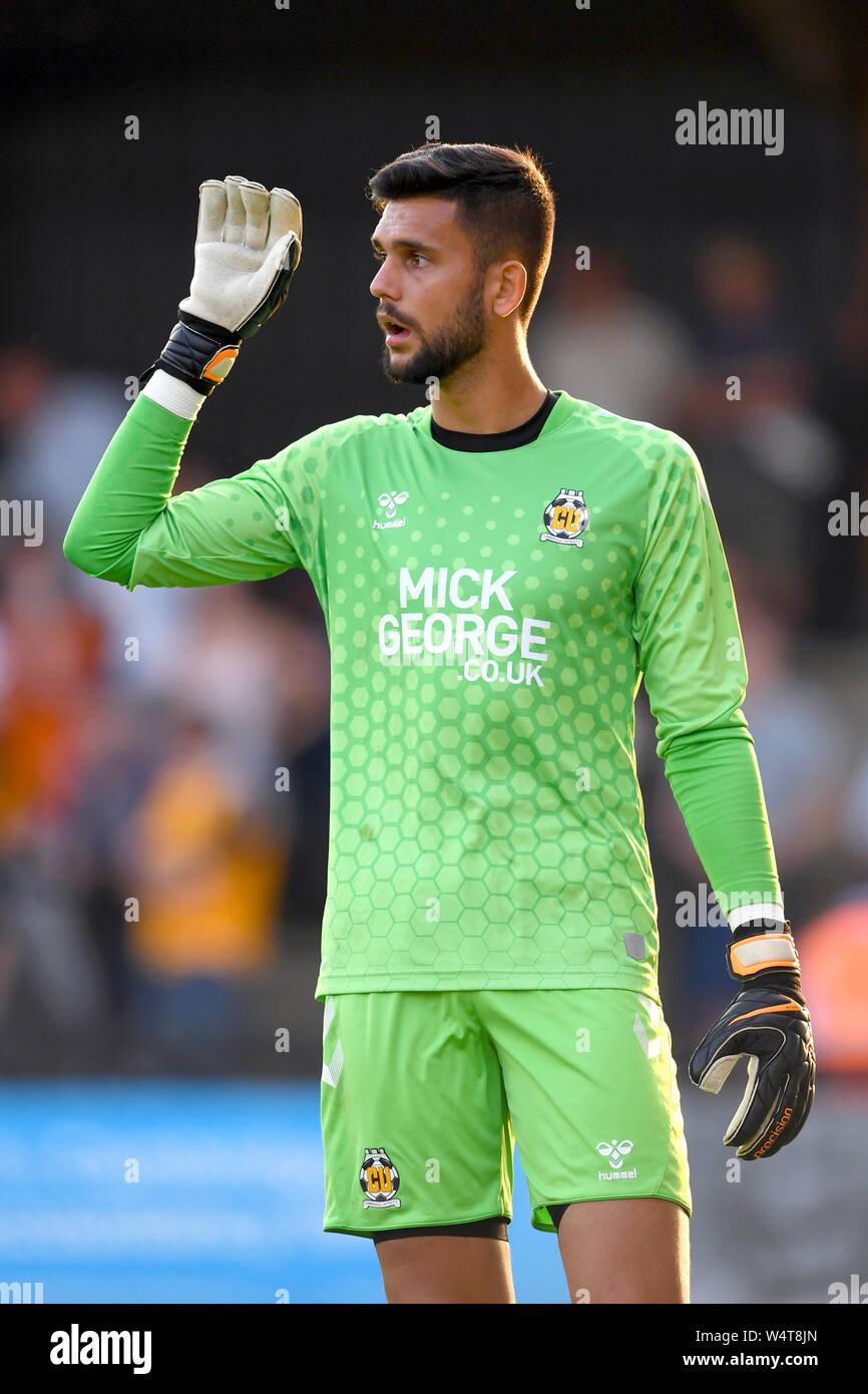 Dimitar Mitov, Cambridge United goalkeeper Stock Photo - Alamy