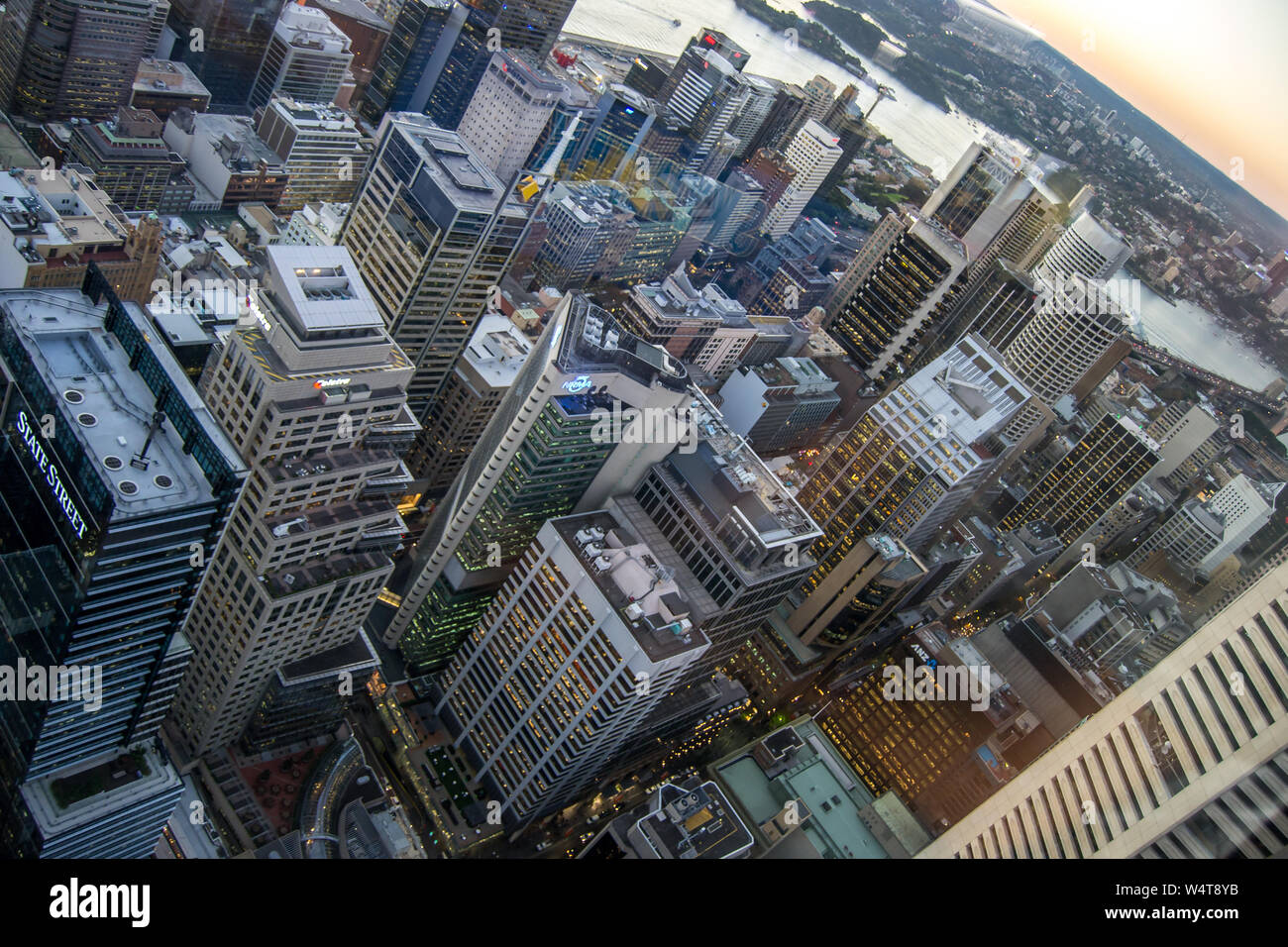 Sydney From Westfield Tower High Resolution Stock Photography and ...