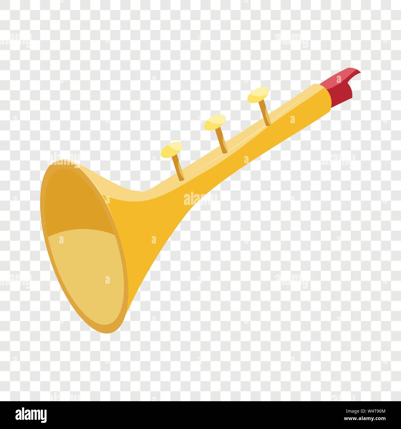Toy trumpet icon, cartoon style Stock Vector Image & Art - Alamy