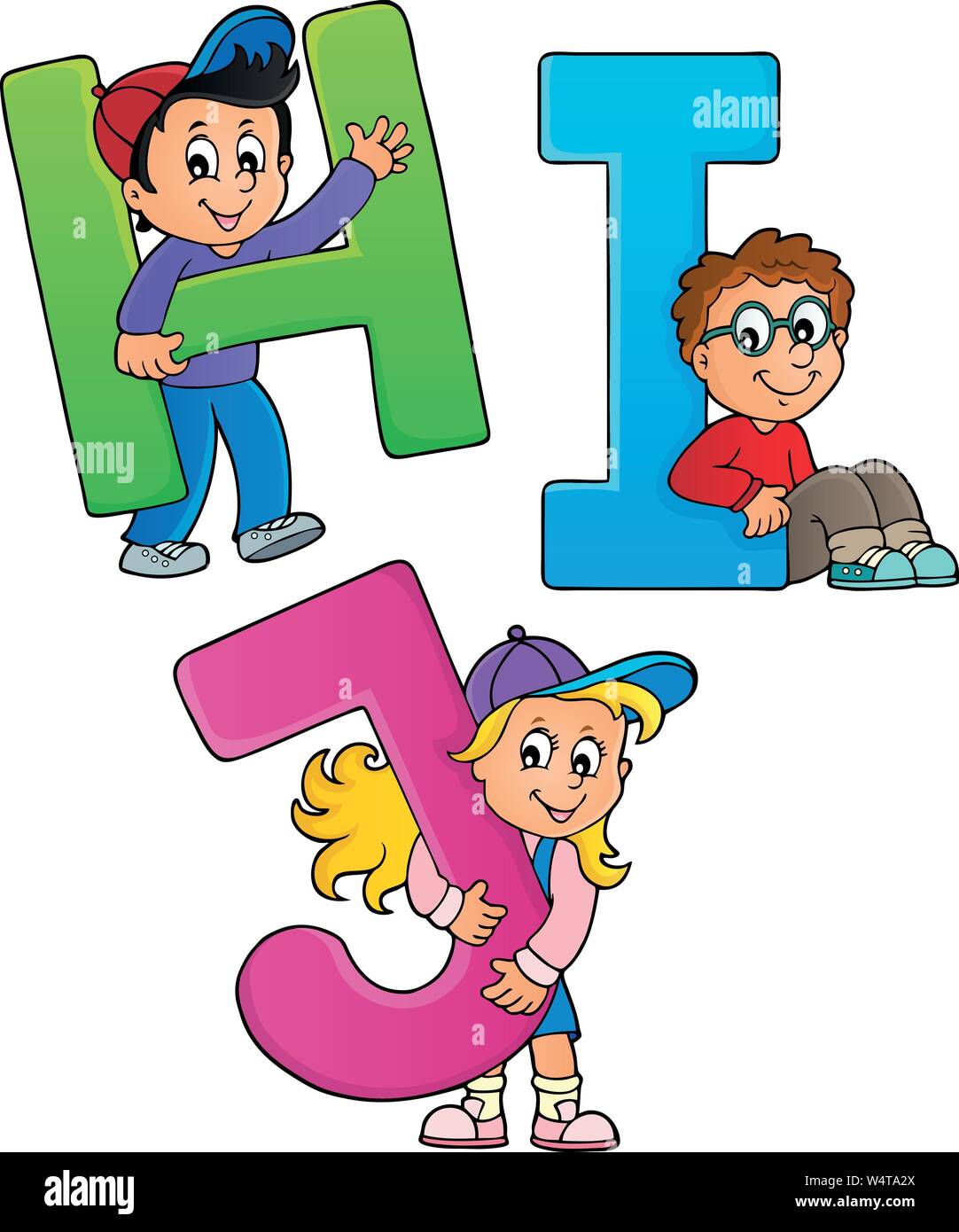 Hij alphabet hi-res stock photography and images - Alamy
