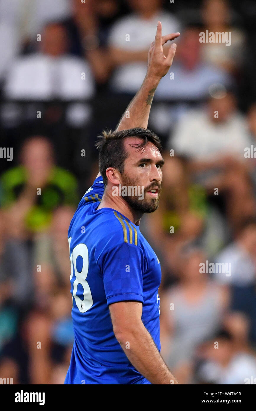 Christian Fuchs, Leicester City Stock Photo - Alamy