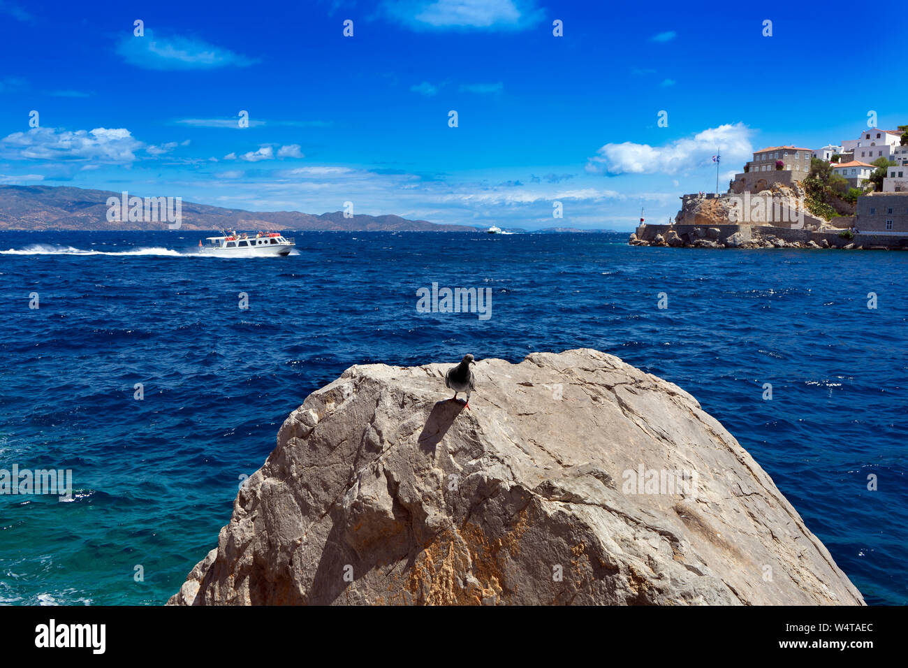 Hydra island beach hi-res stock photography and images - Alamy