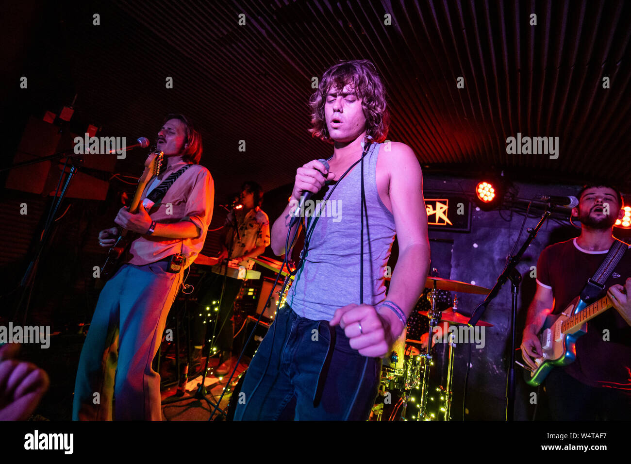 Barcelona, Spain. 2019.07.24. Concert by Lime Cordiale in Sala Sidecar ...