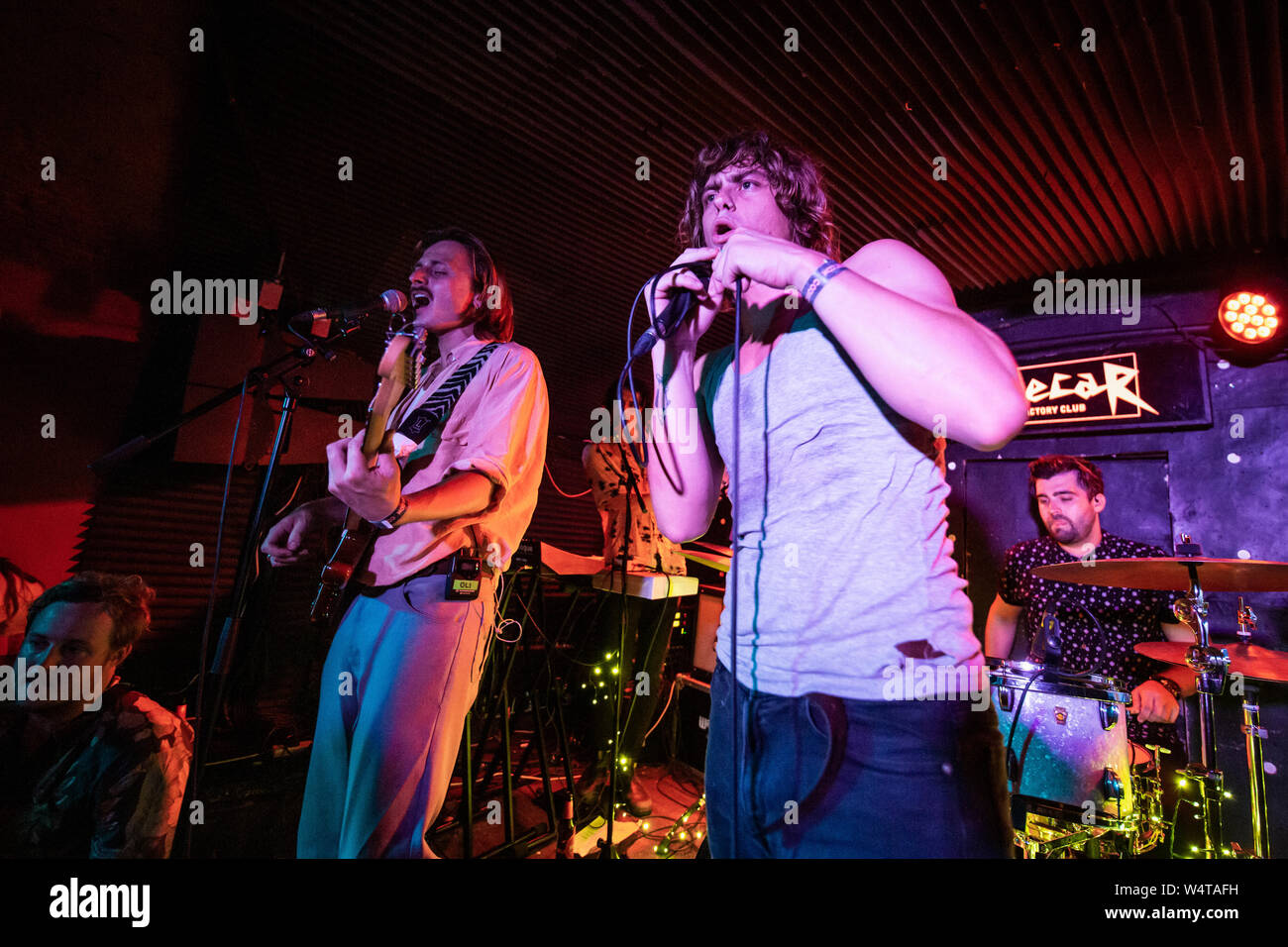Barcelona, Spain. 2019.07.24. Concert by Lime Cordiale in Sala Sidecar ...