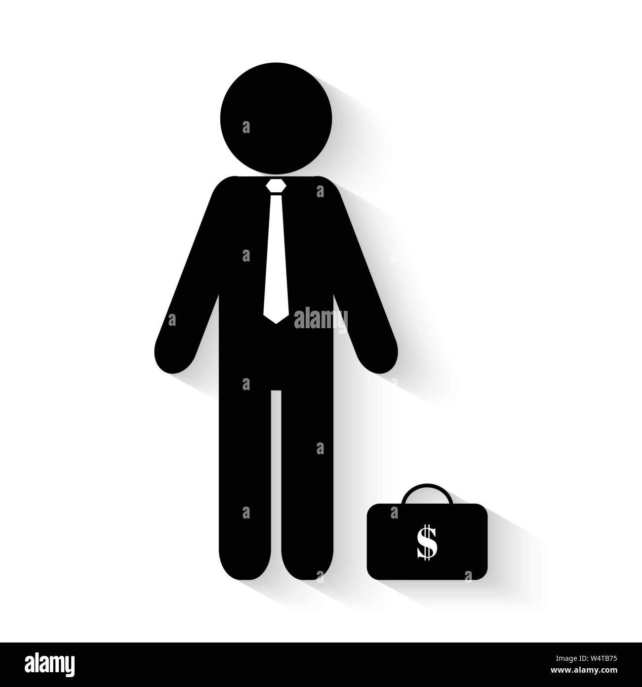 Profile icon businessman male Cut Out Stock Images & Pictures - Alamy