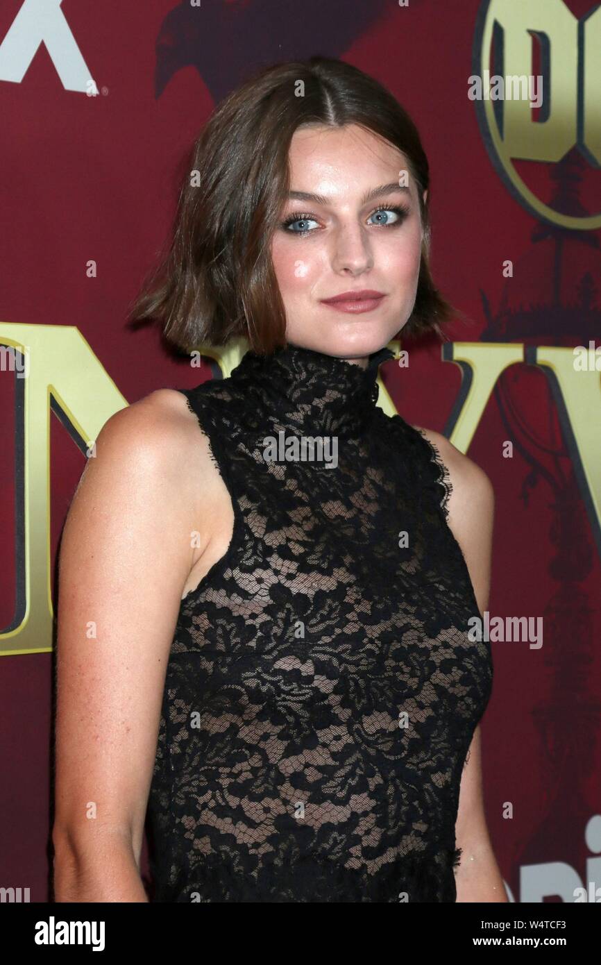 Los Angeles, CA, USA. 24th July, 2019. Emma Corrin at arrivals for ...