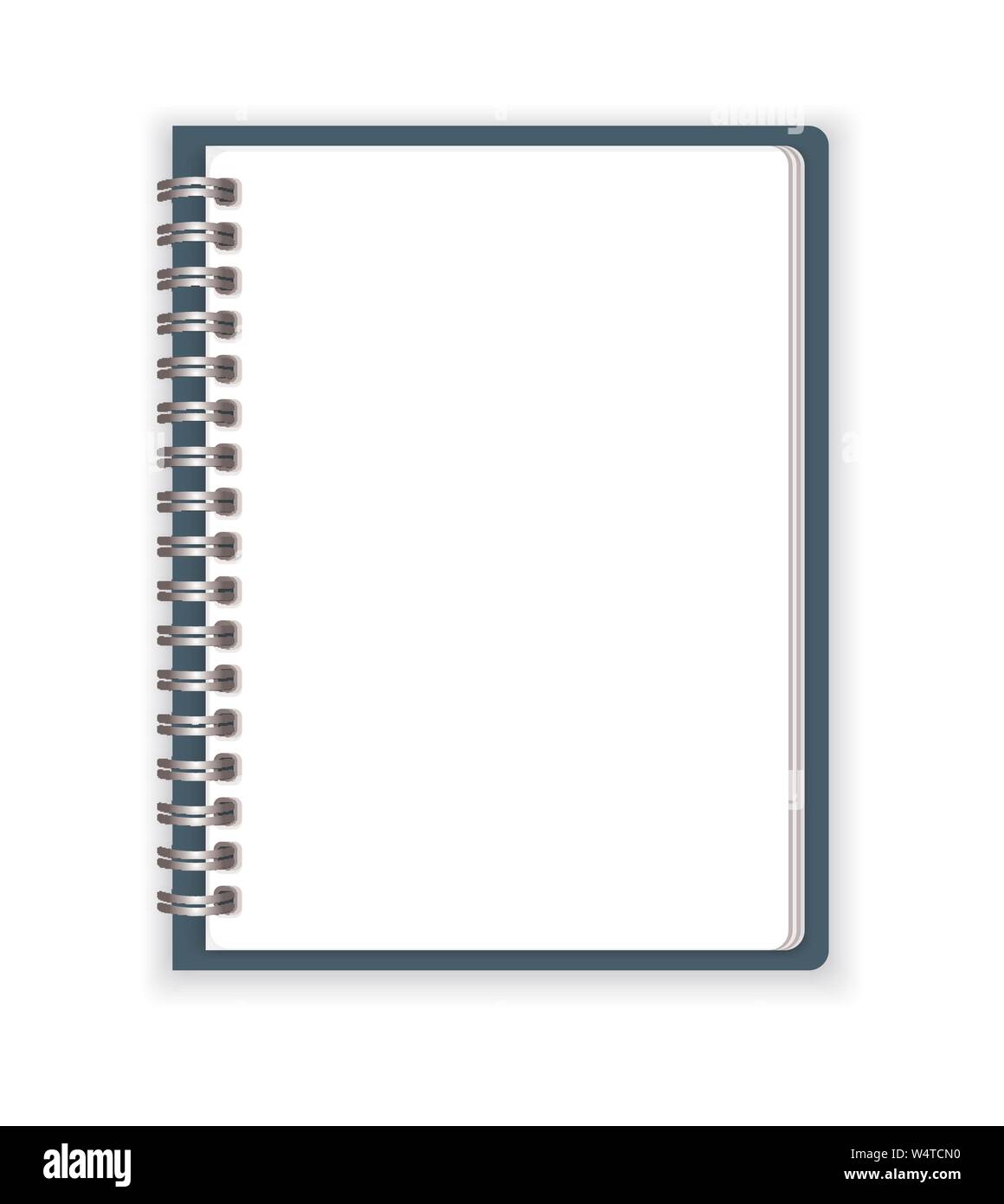 Notebook paper vector Stock Vector Image & Art - Alamy