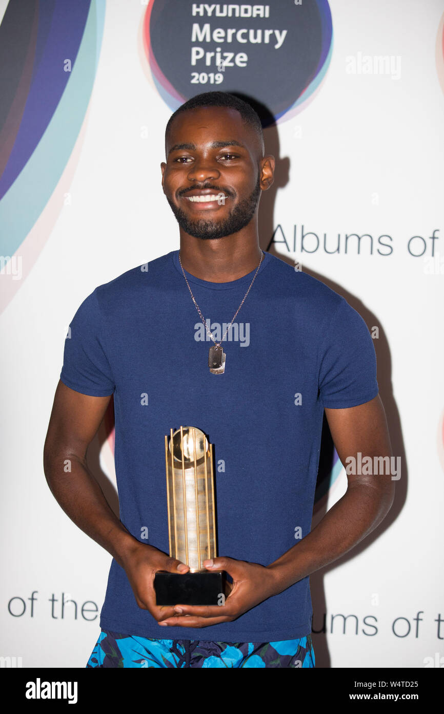 Album of the year nominee Dave attends the 2019 Hyundai Mercury Music ...