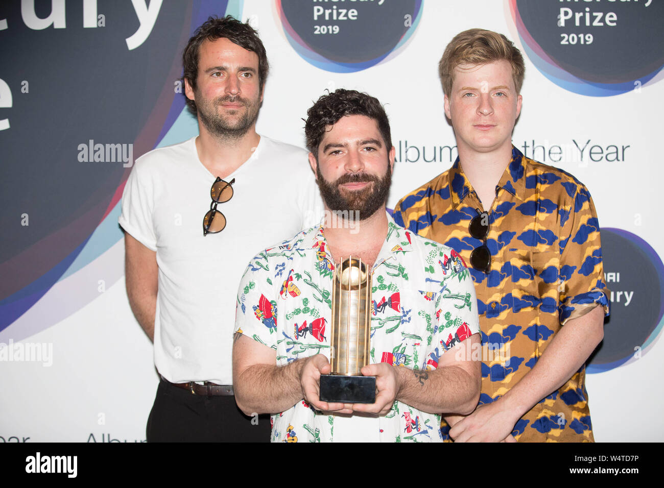 Album of the year nominee Foals attend the 2019 Hyundai Mercury Music ...