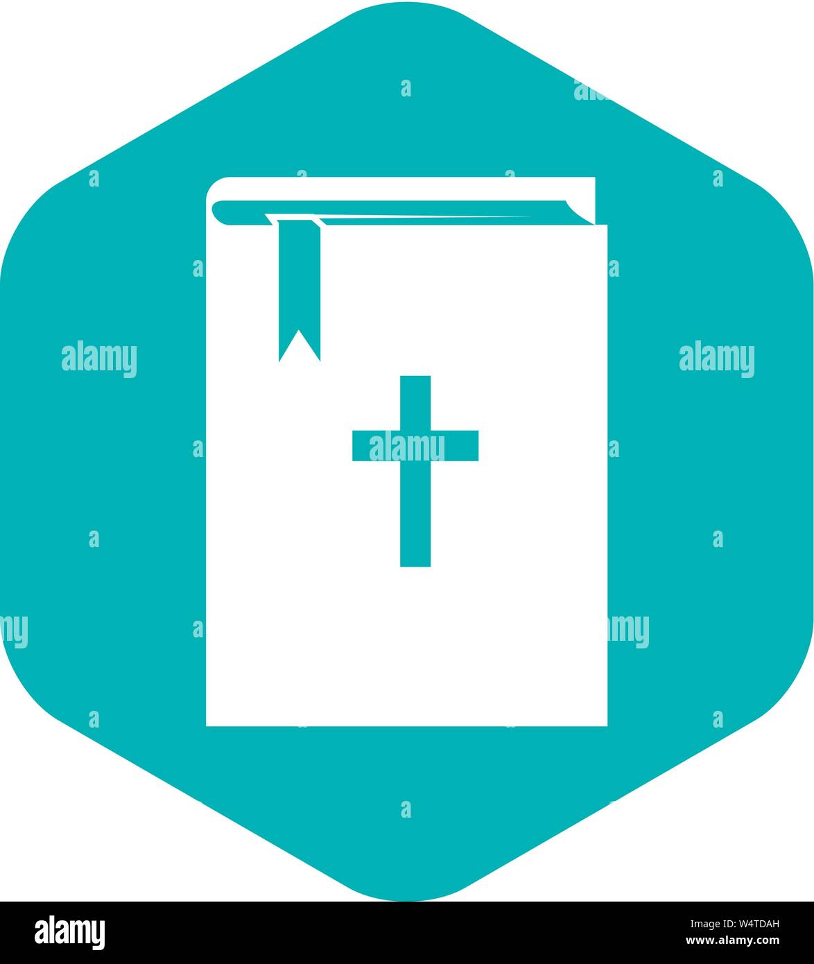 Bible icon, simple style Stock Vector Image & Art - Alamy