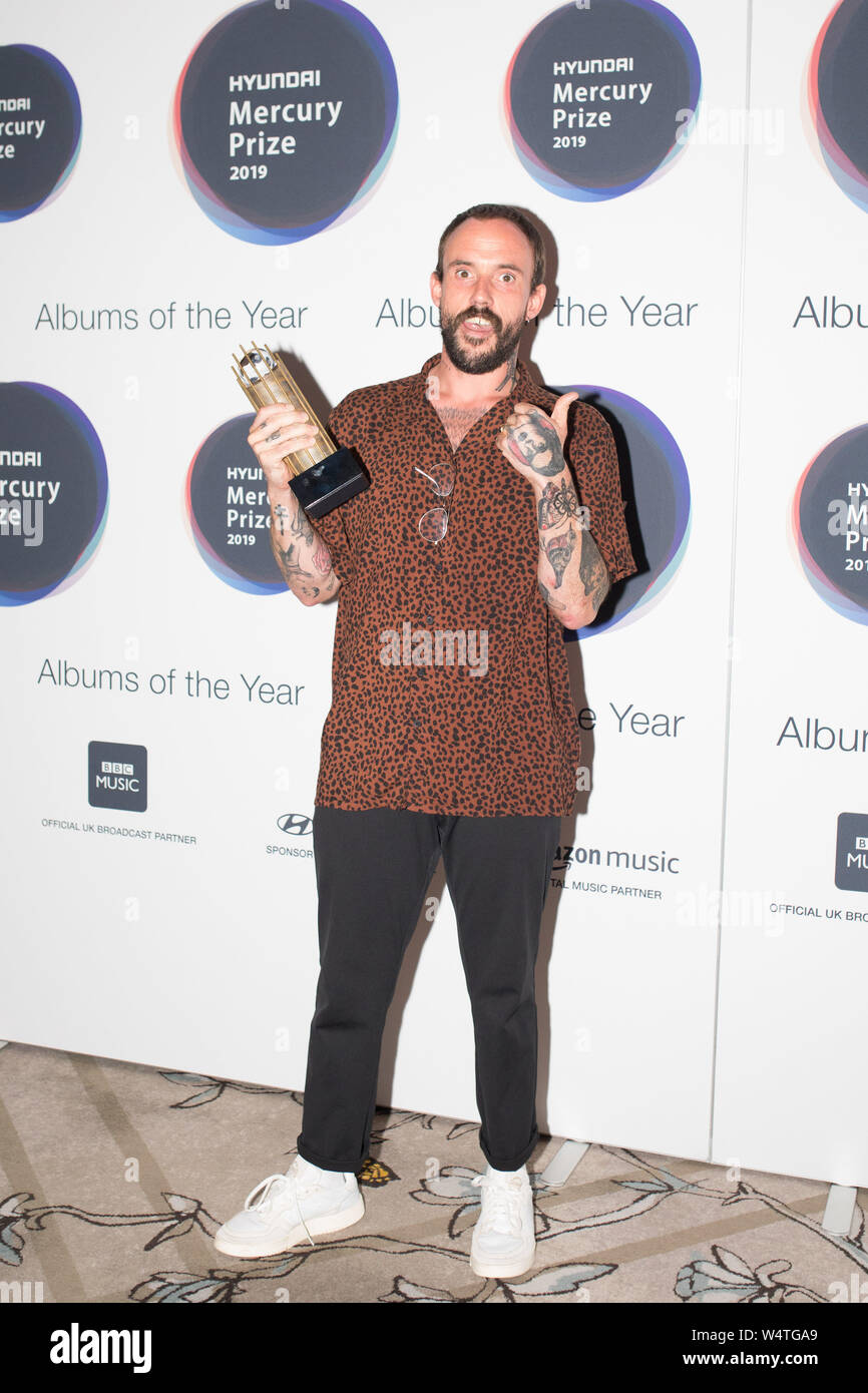 Album of the year nominee Joe Talbot from Idles attends the 2019 ...