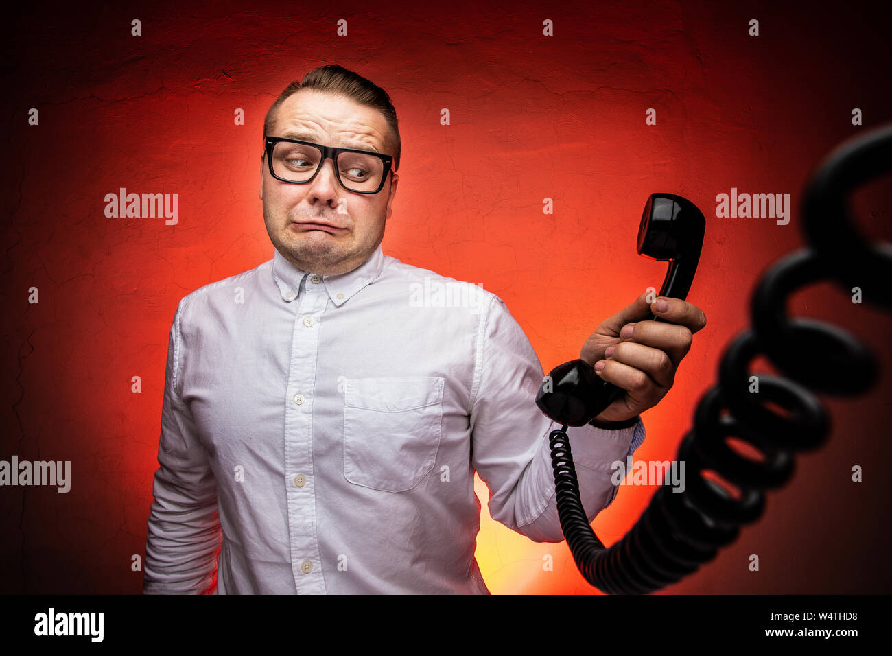 Take your call hi-res stock photography and images - Alamy