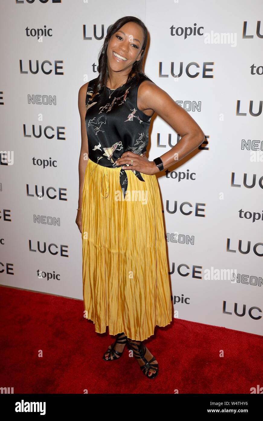 New York, NY, USA. 24th July, 2019. Nikki M James at arrivals for LUCE Premiere, The Whitby ...