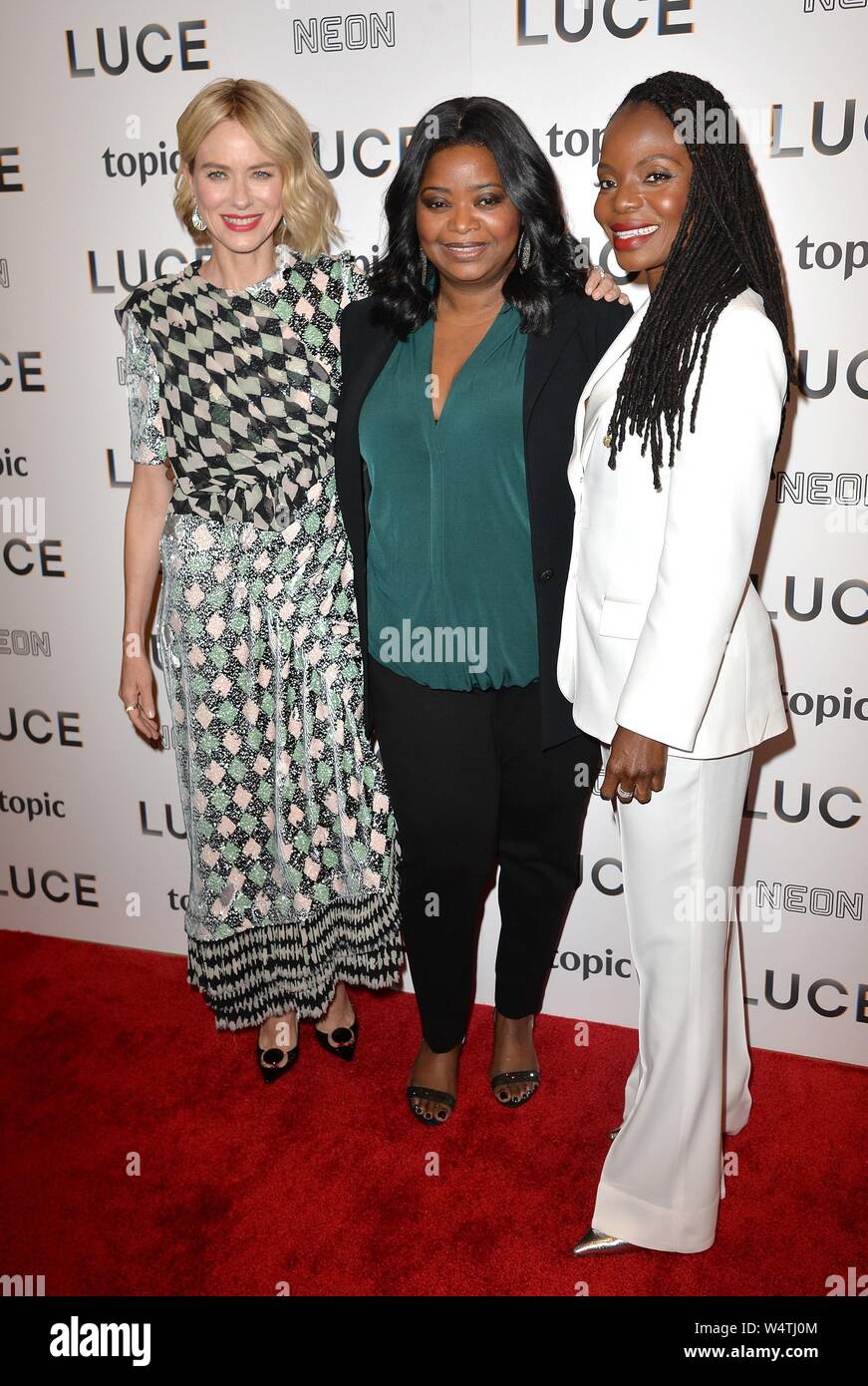 New York, NY, USA. 24th July, 2019. Naomi Watts, Octavia Spencer ...