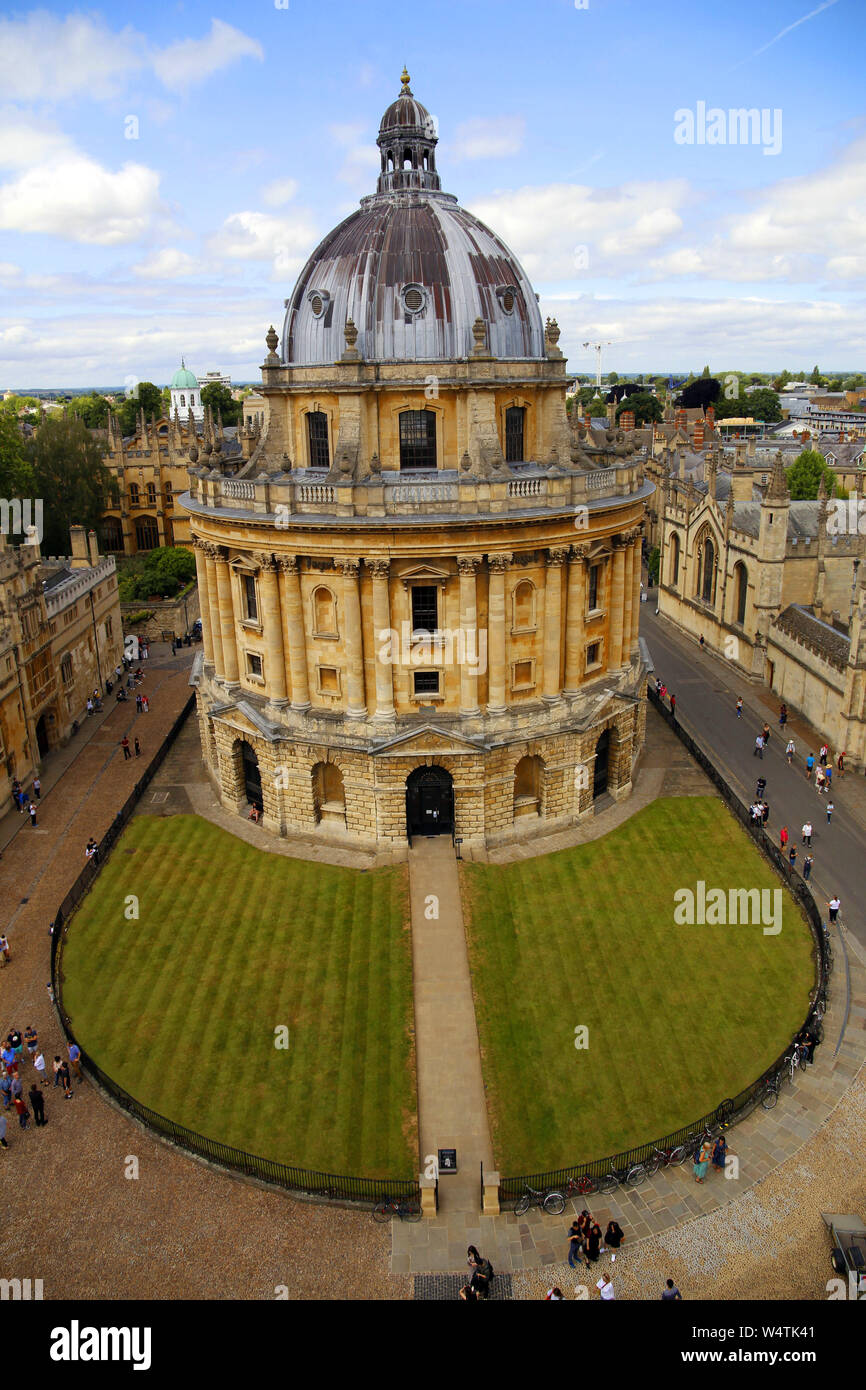 The Radcliffe Camera building, Oxford, England, housing the Radcliffe ...