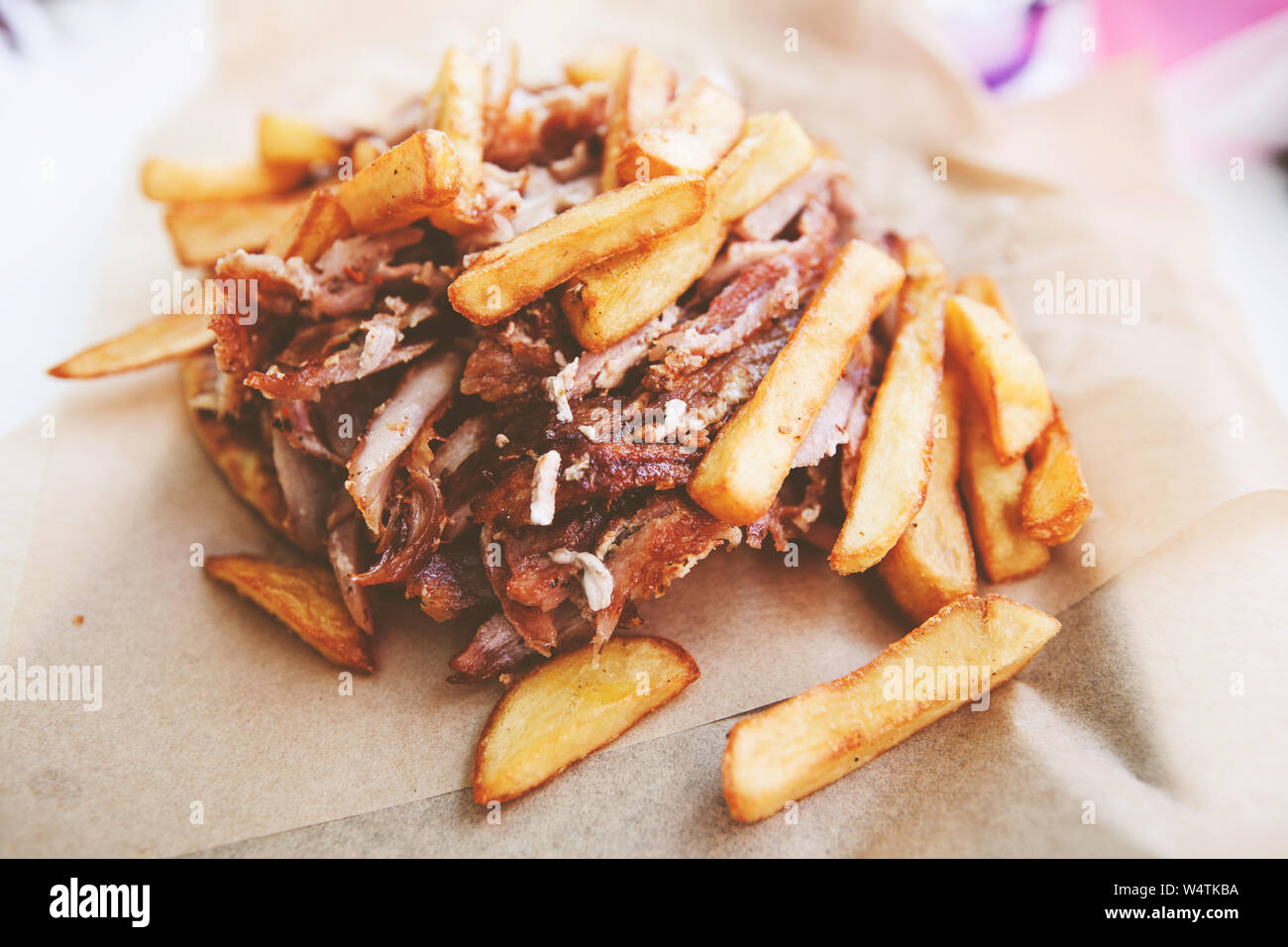 Greek fast food hi-res stock photography and images - Alamy