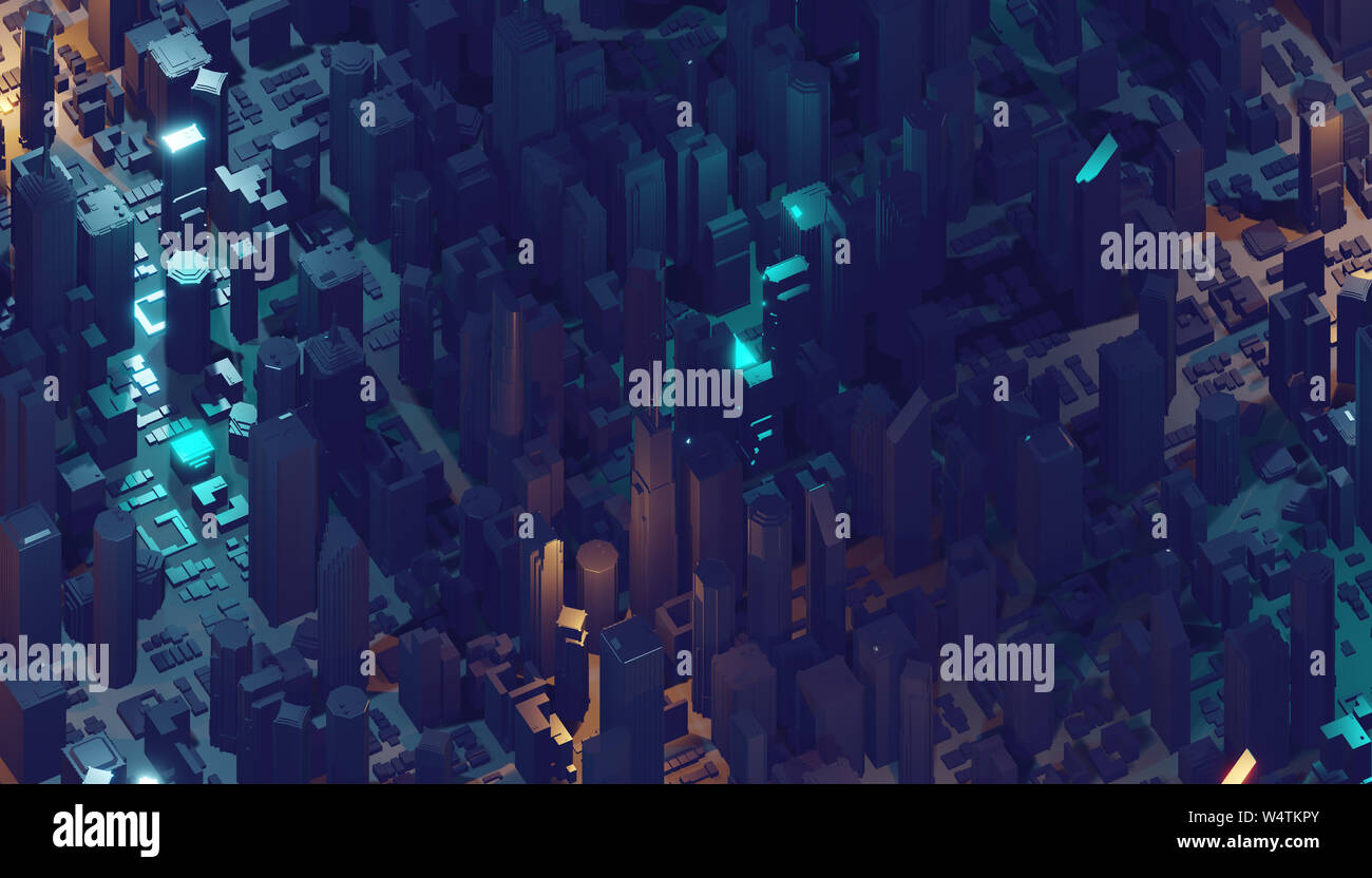 Internet of things. Futuristic technology background, cyberspace game ...