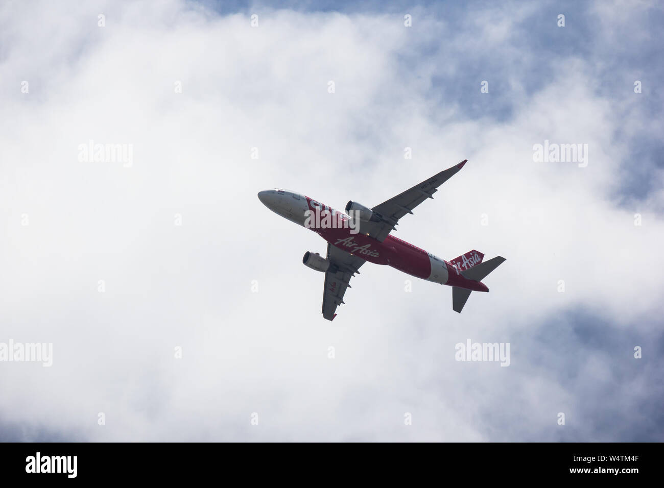Chiangmai, Thailand - July 17 2019: HS-BBH Airbus A320-200 of Thai ...