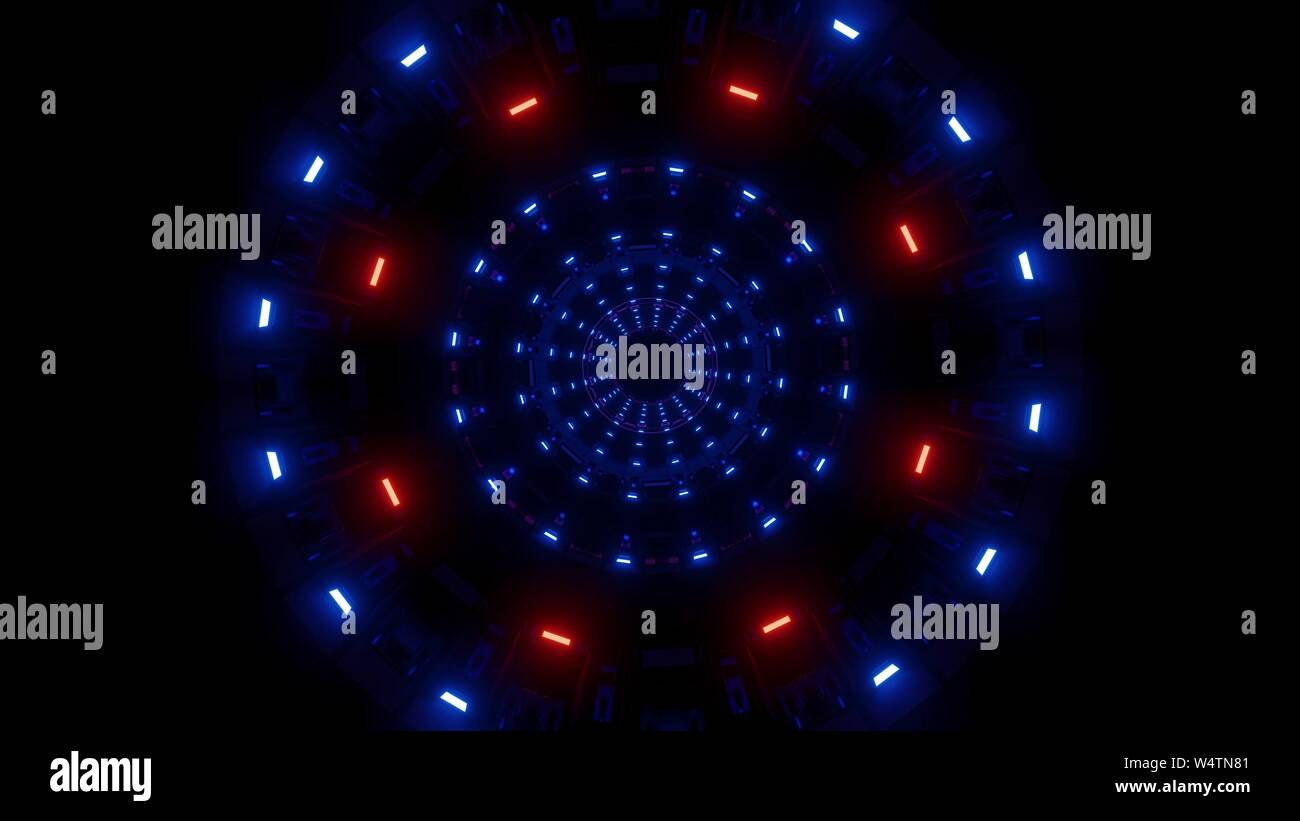 round shaped lights with nice glow design work background 3d ...