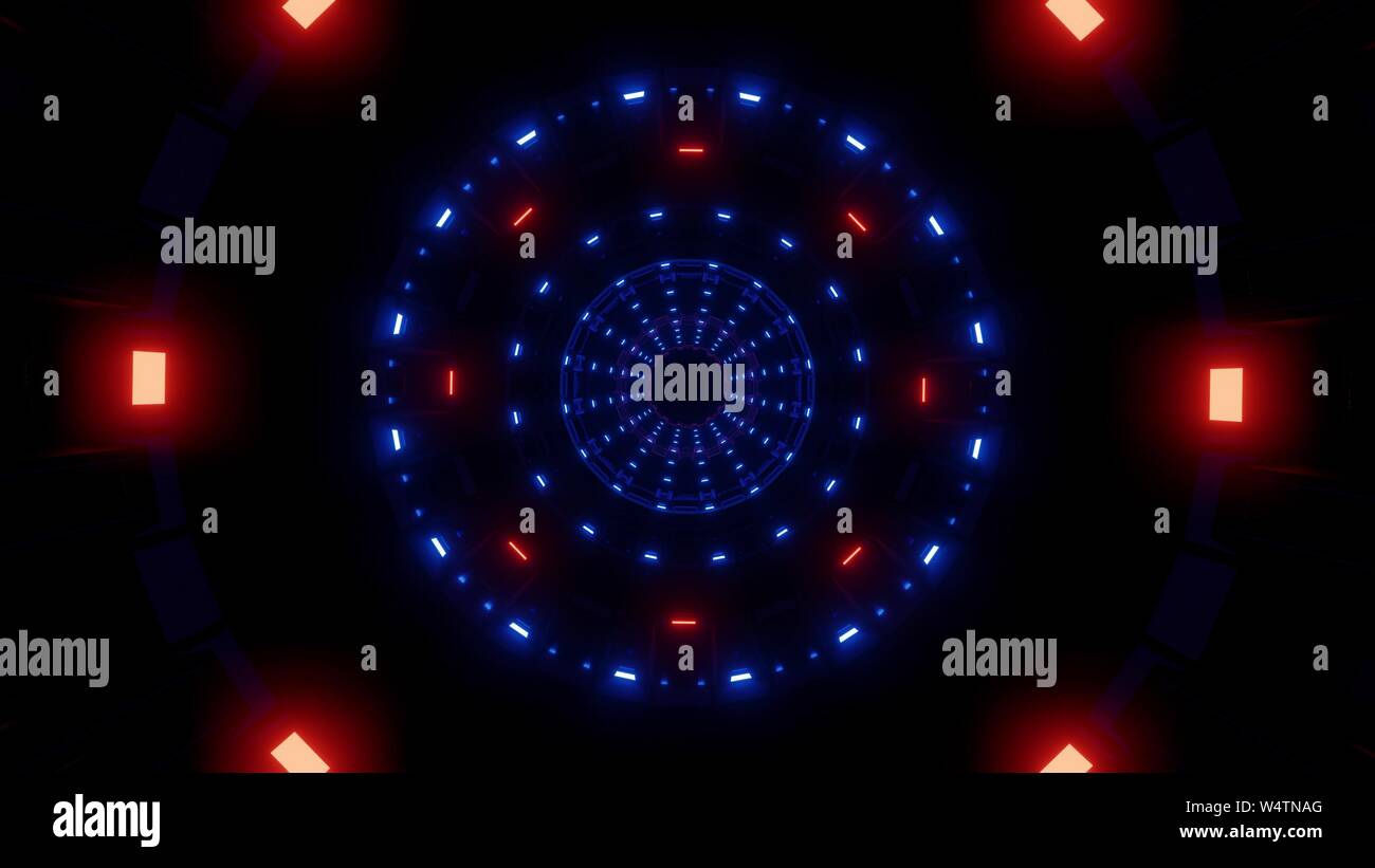 round shaped lights with nice glow design work background 3d ...