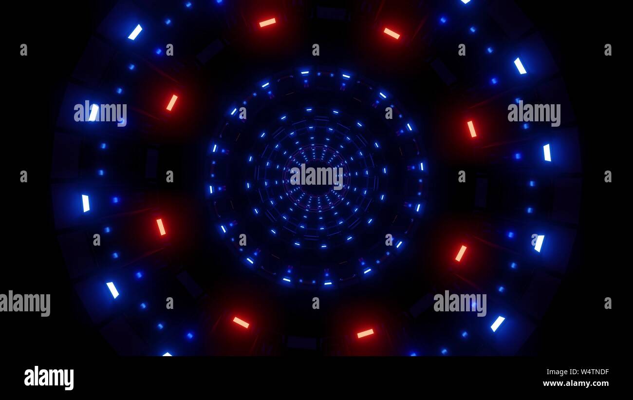 round shaped lights with nice glow design work background 3d ...