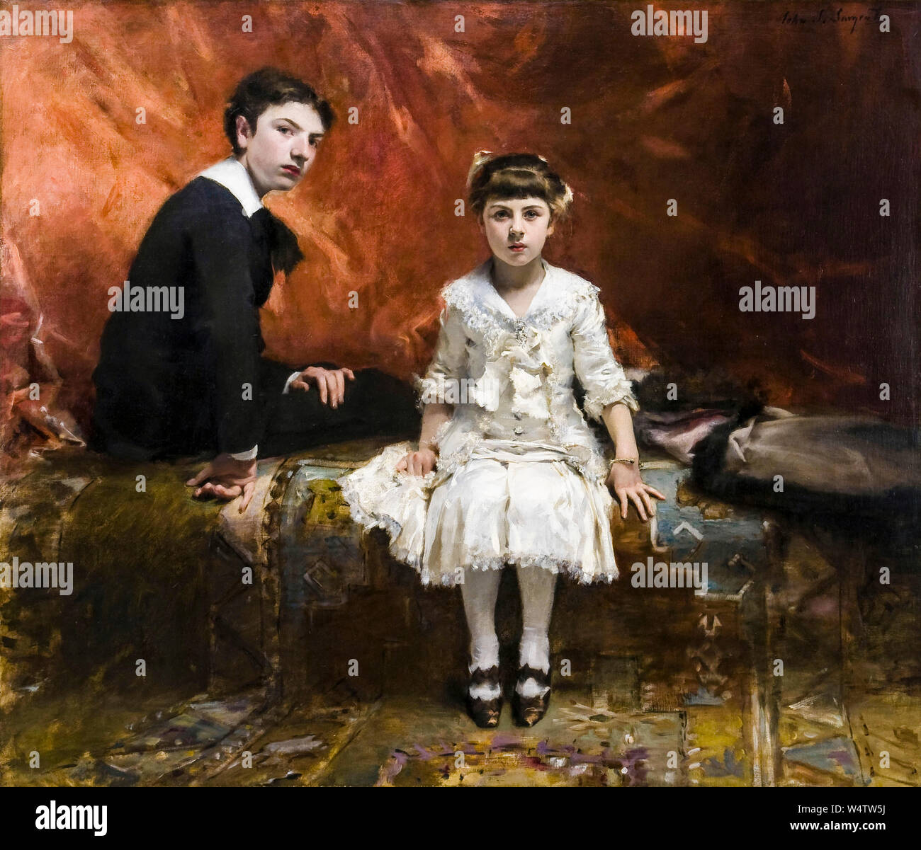 John Singer Sargent, Édouard and Marie-Louise Pailleron, portrait ...