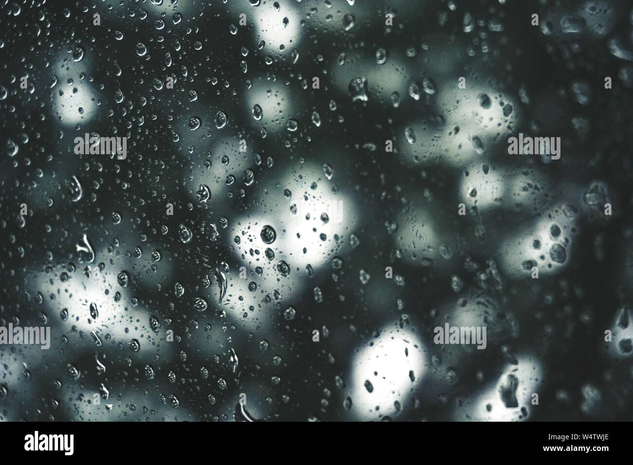 Water drops on car window Stock Photo - Alamy