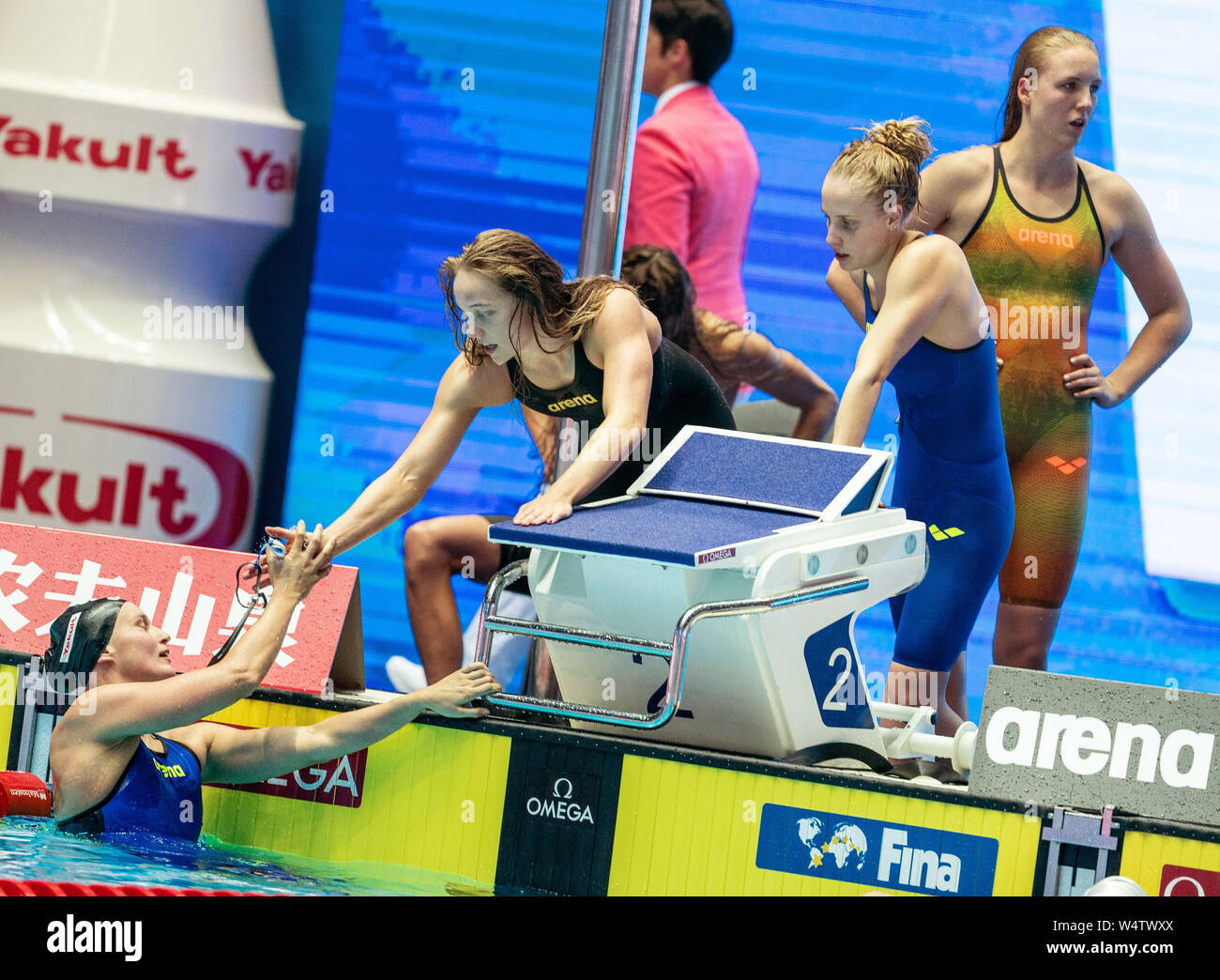 Gwangju, South Korea. 25th July, 2019. Swimming World Championship ...