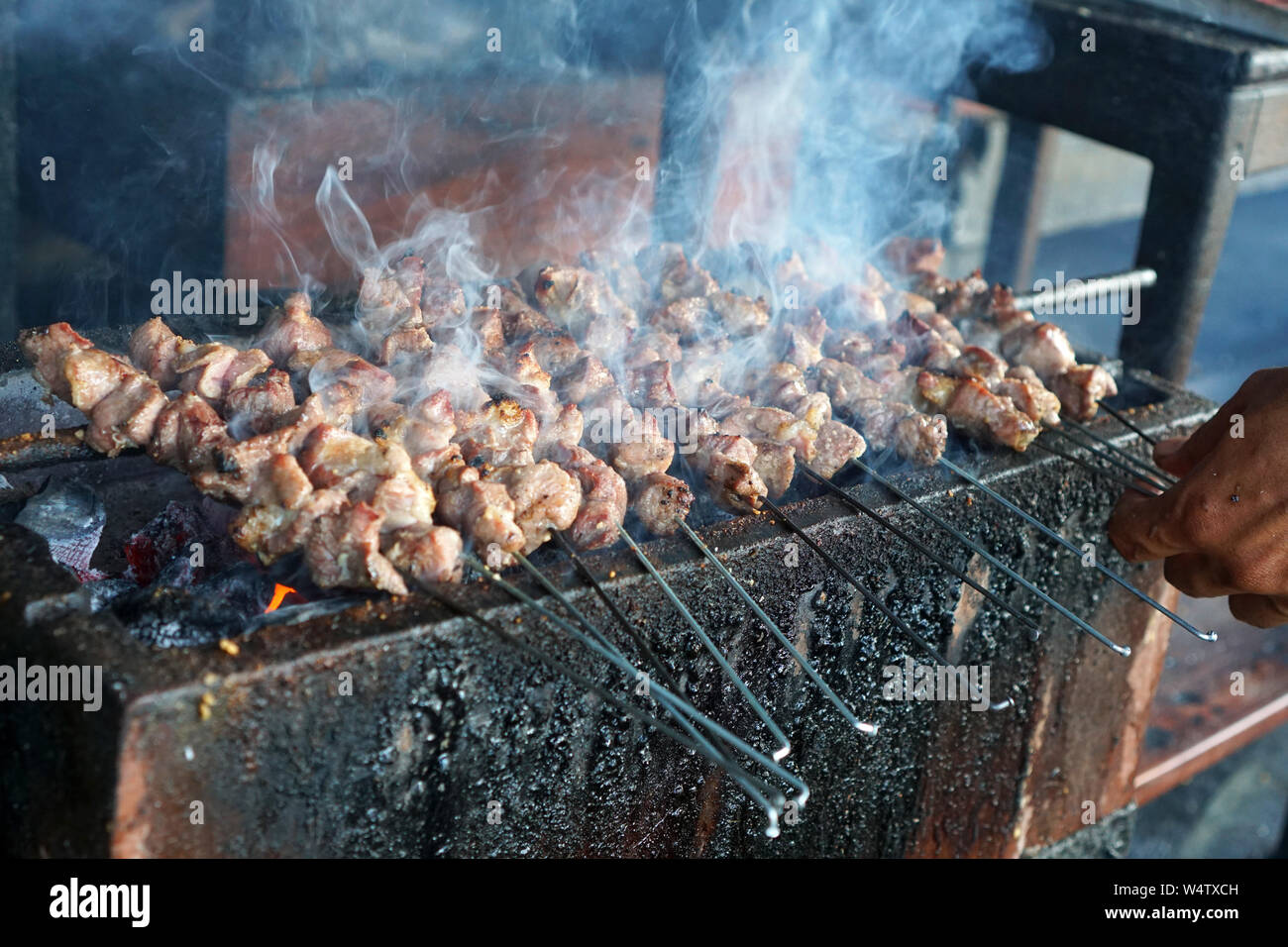 Sate Klathak is a unique goat satay dish, originally from Pleret ...