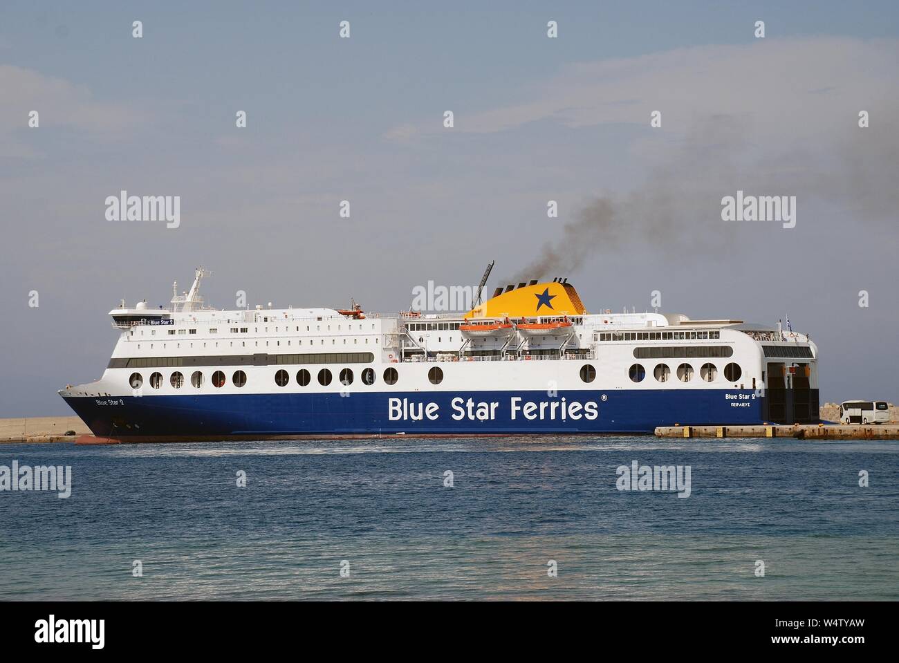 Blue star ferries hi-res stock photography and images - Alamy