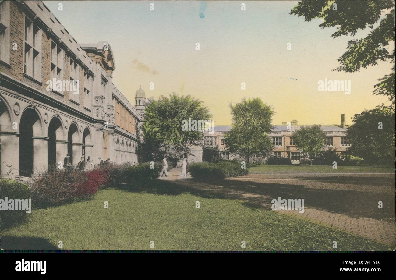 Vintage postcard reproduction of the Ridgley Library at Washington ...