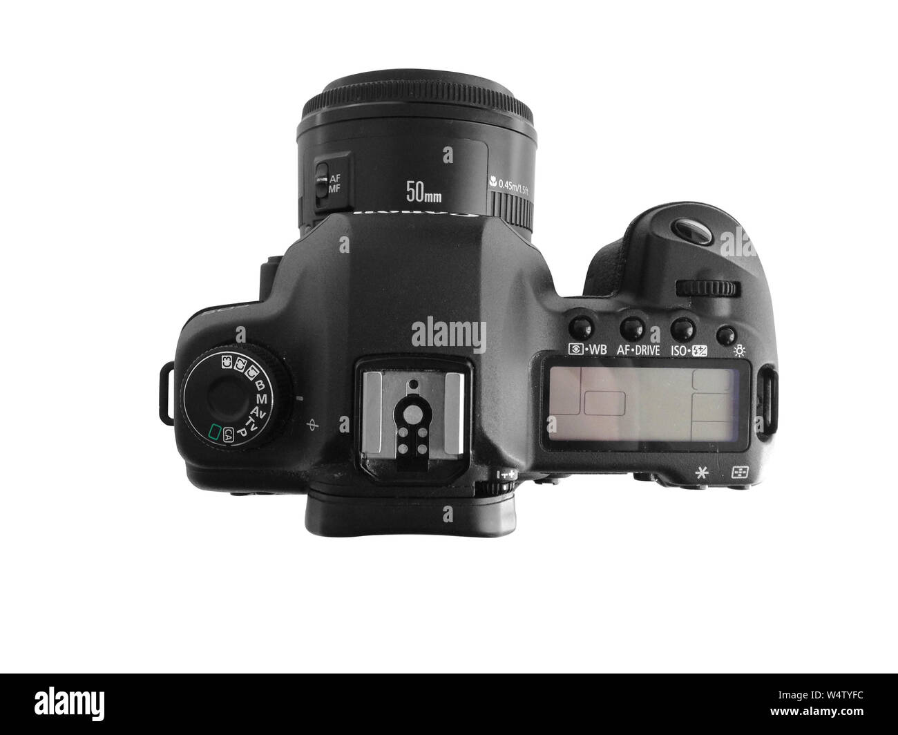 DSLR camera isolated on a white background Stock Photo - Alamy
