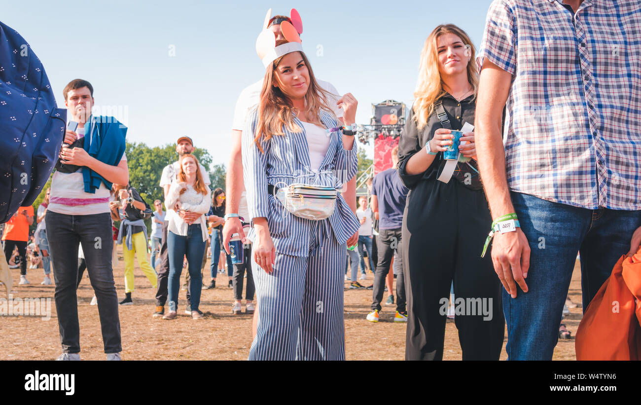 Kyiv, Ukraine - 07.13.2019: Atlas Weekend music festival outdoors ...