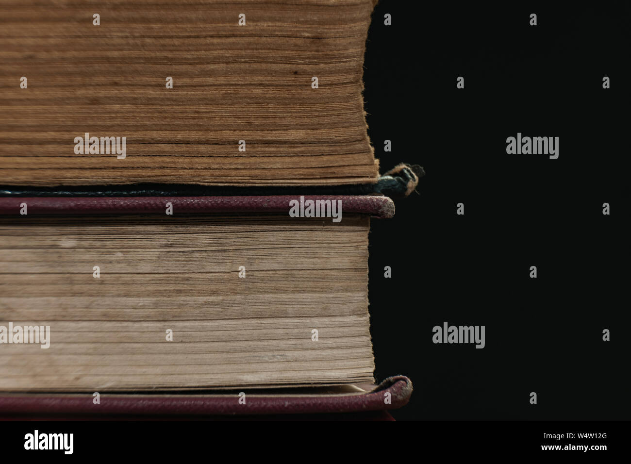 Close up pages of book background. Macro view Stock Photo - Alamy