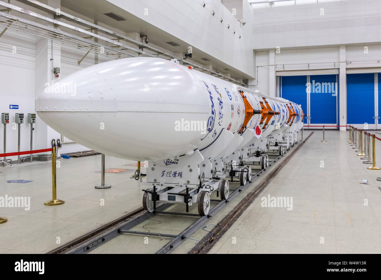 (190725) -- JIUQUAN, July 25, 2019 (Xinhua) -- Photo taken on July 23 ...