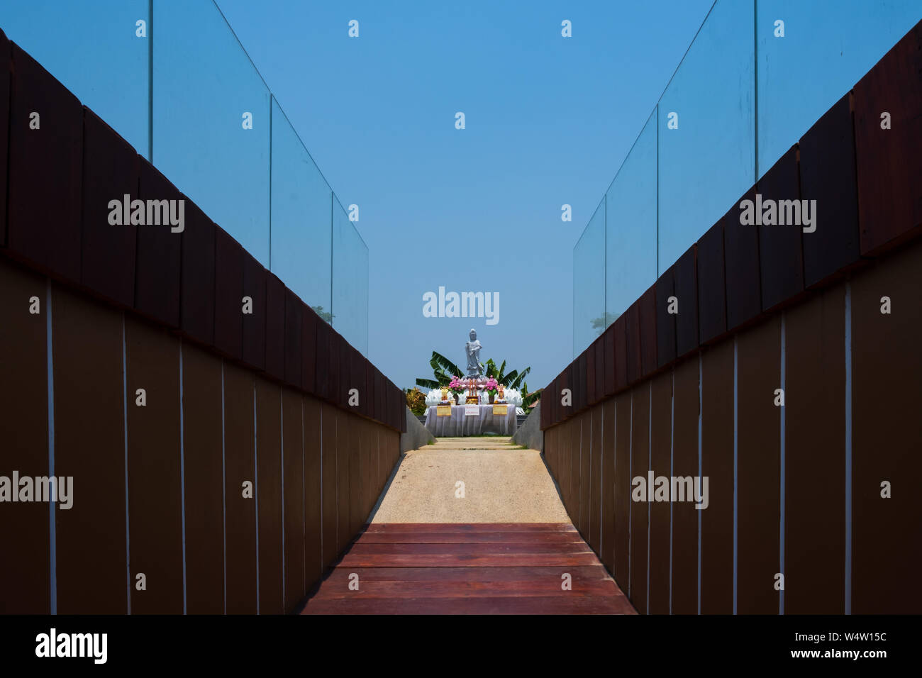 Nakhon Sawan, Thailand - April 12, 2019: View of Pasan, the memorial ...