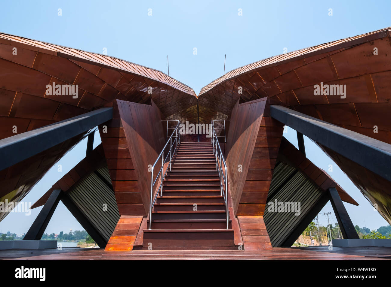 Nakhon Sawan, Thailand - April 12, 2019: View of Pasan, the memorial ...