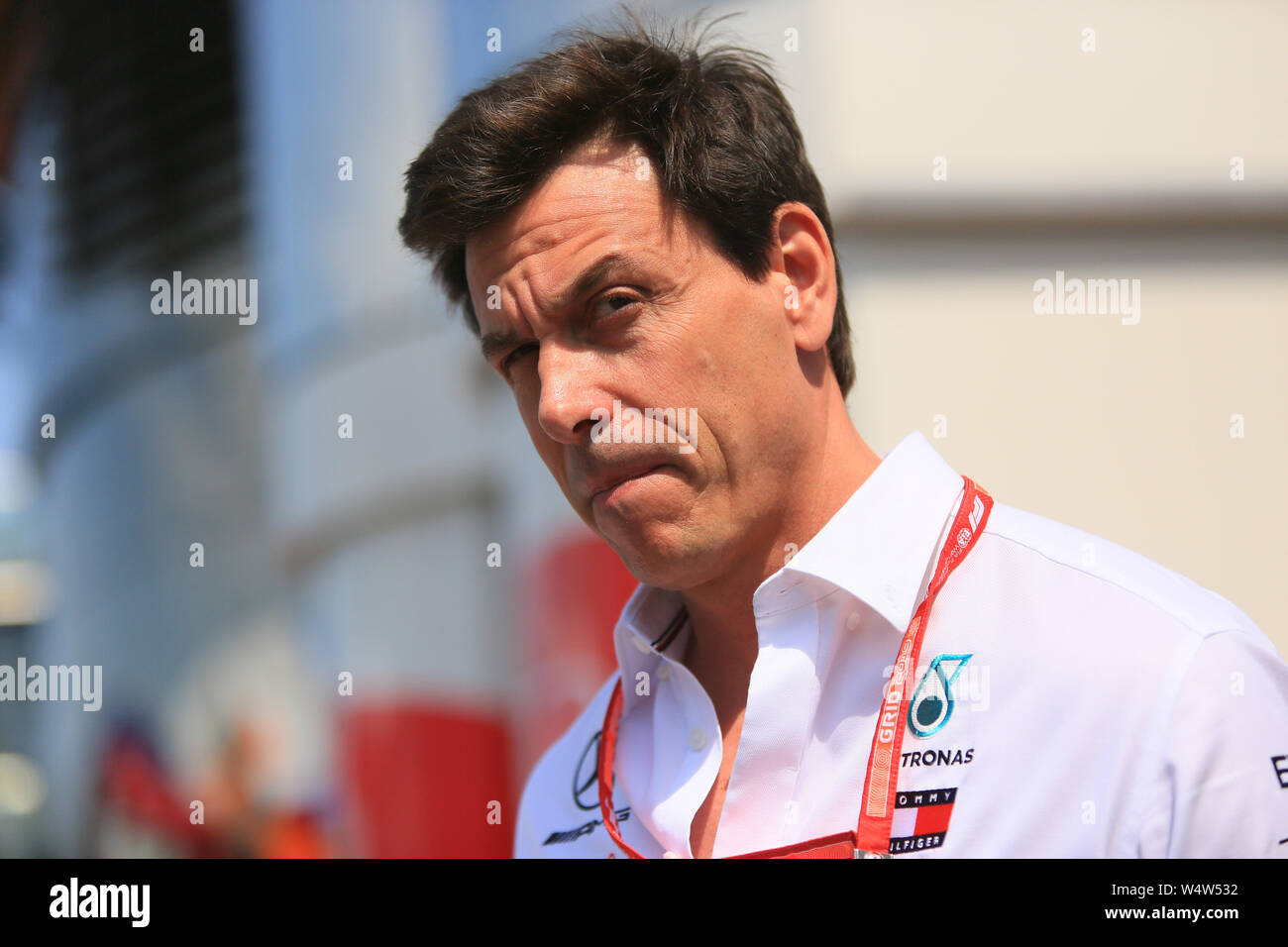 Hockenheimring, Hockenheim, Germany. 25th July, 2019. Formula 1 ...