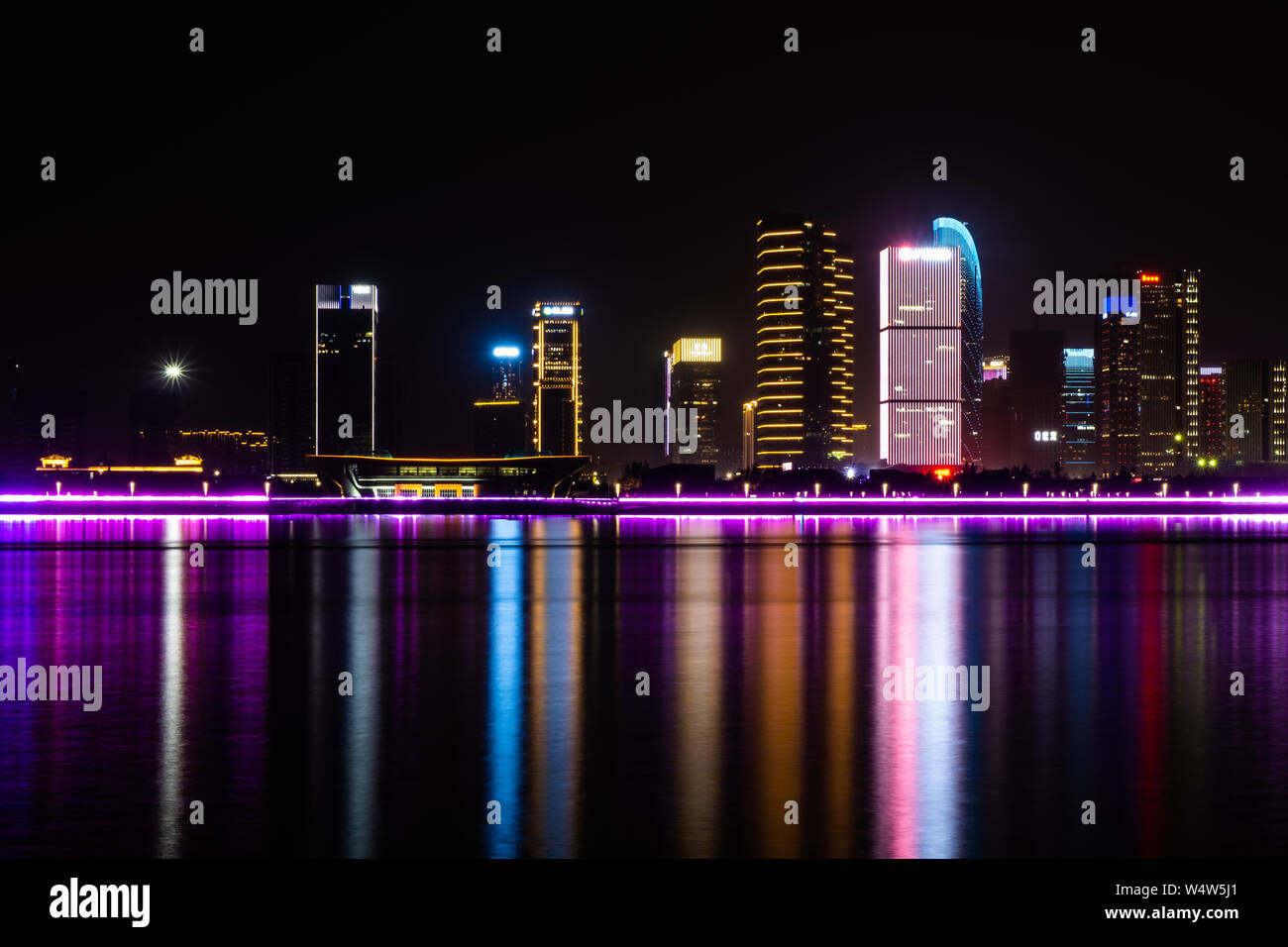 Hangzhou night view hi-res stock photography and images - Alamy