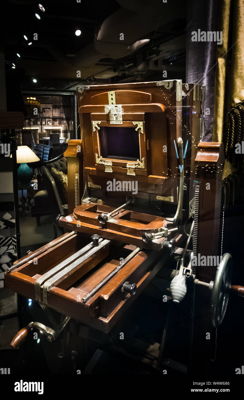 Century studio camera on display Stock Photo - Alamy